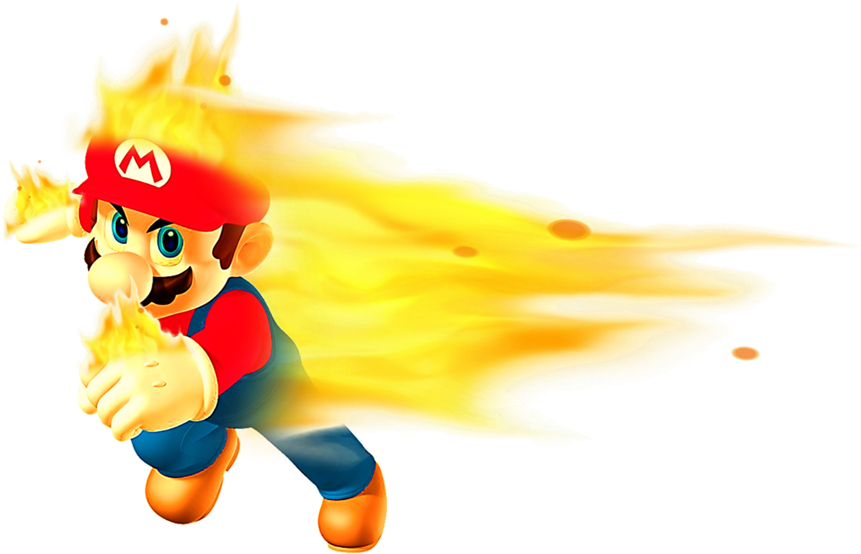 Download Burning Mario Ii - Super Mario Official Sticker Book (nintendo ...