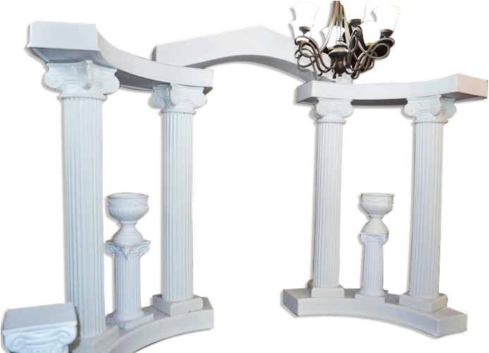 Serving Events Of All Sizes - Transparent Wedding Altar Png (750x500 ...