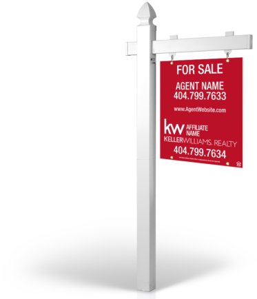 Easy Armpost™ Colonial Post With Hanging Panel - Keller Williams Realty ...