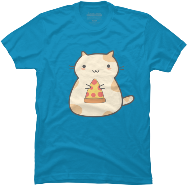 Download Kawaii Pizza Cat - Cartoon | Transparent PNG Download | SeekPNG