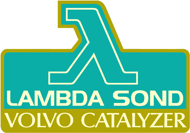 Volvo Lambda Sond Decal - Tan (708x503), Png Download