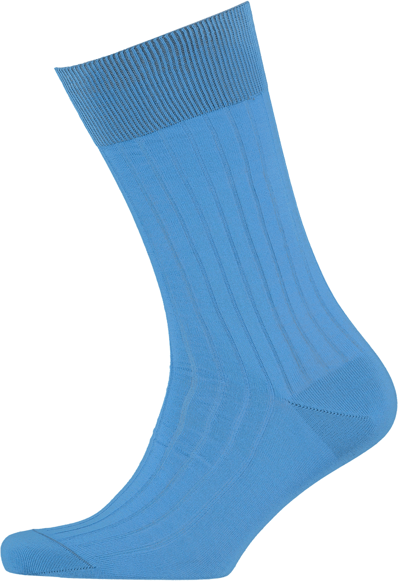 Coloured Socks Sky Blue - Blue Socks Png (826x1200), Png Download