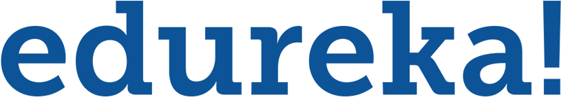 Edureka Logo Rec - Electric Blue (843x403), Png Download