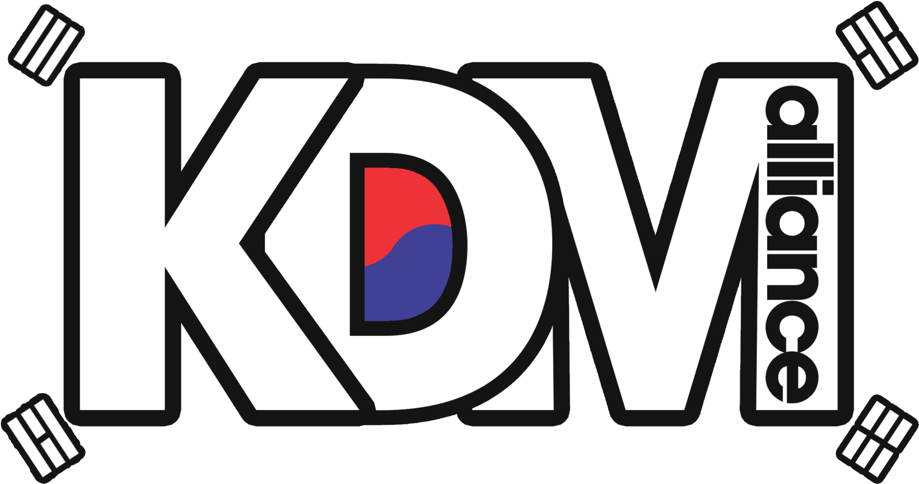 Kdm Alliance Flag Sticker (2048x1117), Png Download