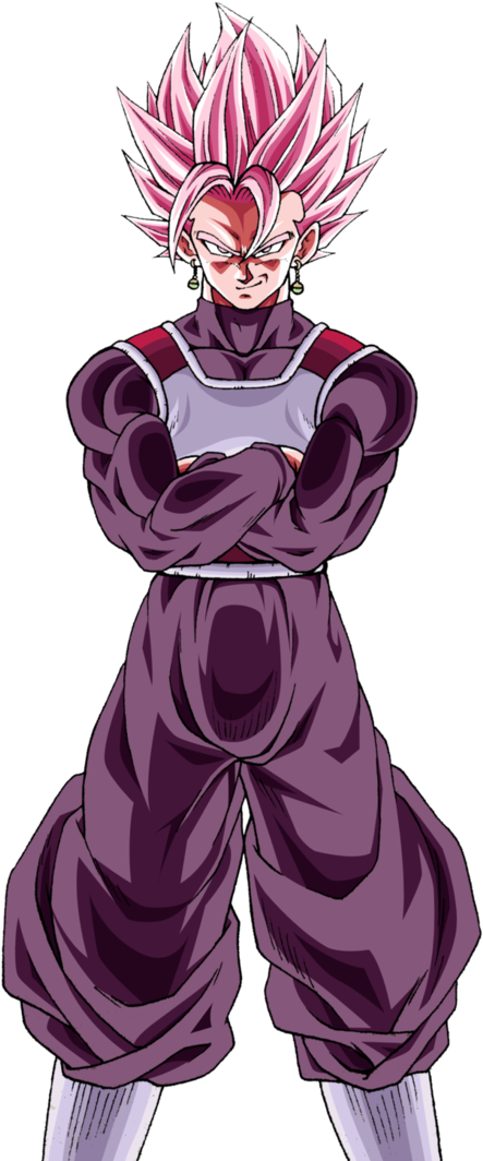 Vegito Black Ssr - Vegito Black Ssj Rose (752x1063), Png Download