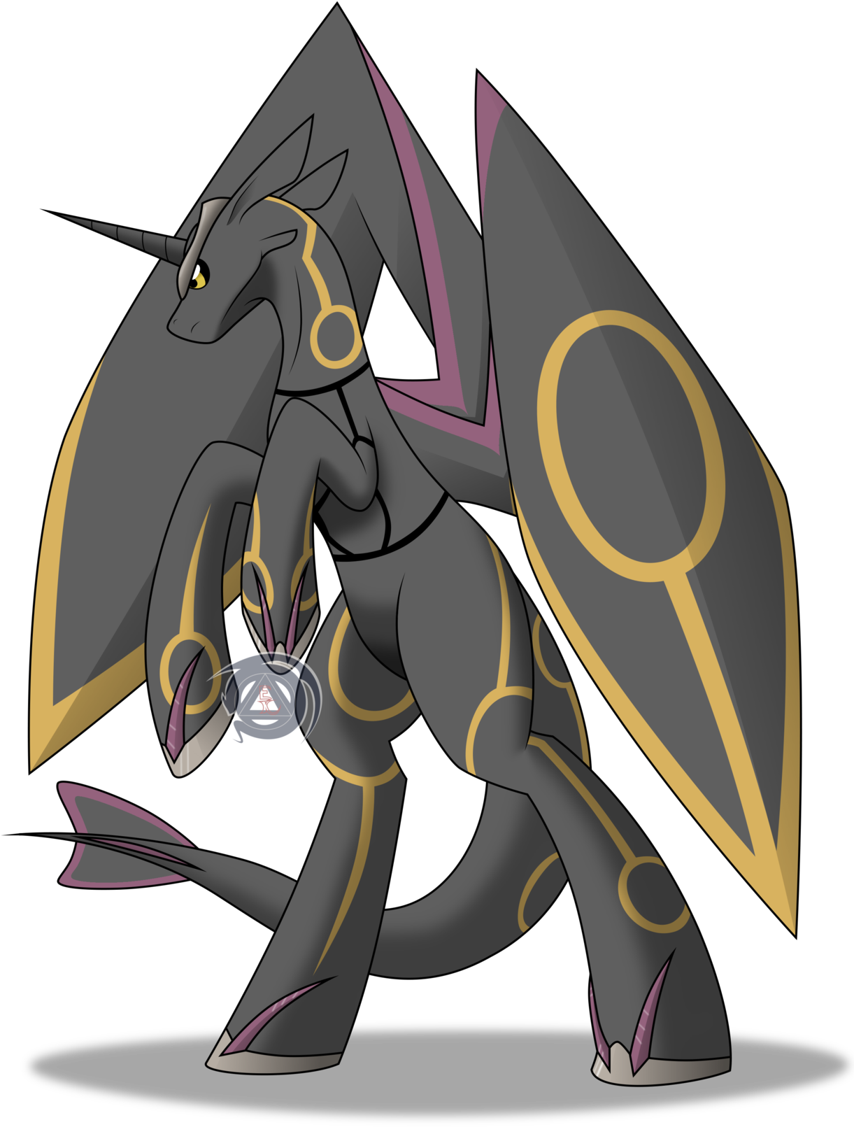 Shiny Rayquaza Wallpaper Shiny Rayquaza - Pokemon Go Rayquaza Shiny ...