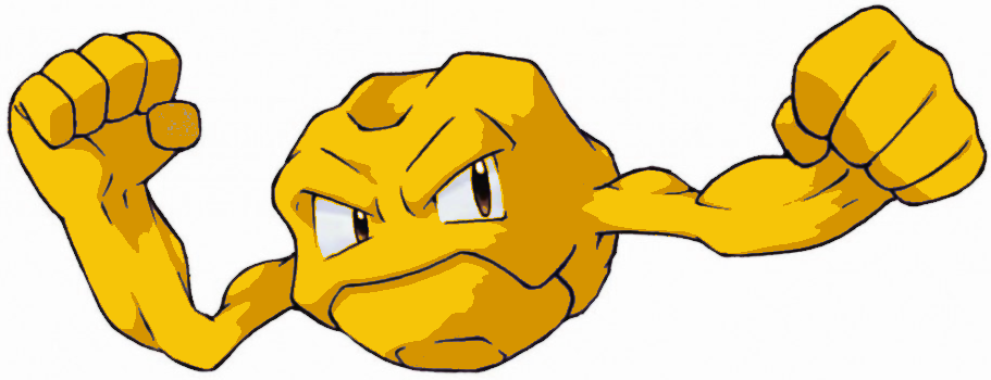 View Goooooold , - Pokemon Geodude (911x350), Png Download
