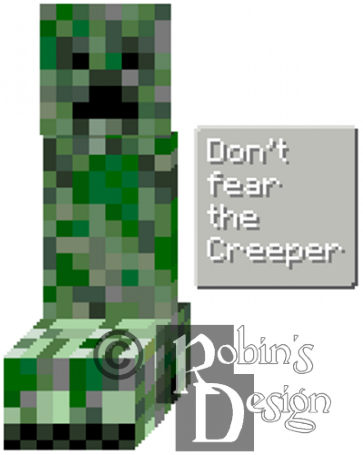 Minecraft Creeper Photoshop (900x900), Png Download