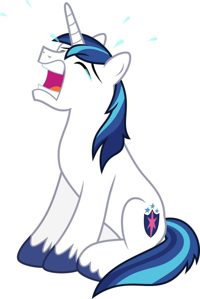Armor Clipart Transparent - Mlp Shining Armor Sad (687x1024), Png Download