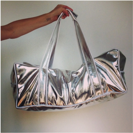 Silver Bag With Clear Border (1000x1000), Png Download