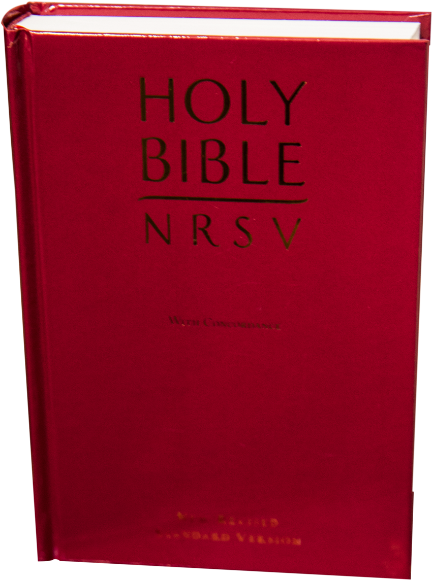 Download Nrsv-maroon - Book Cover | Transparent PNG Download | SeekPNG