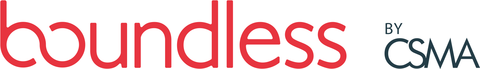 Boundless Motoring - Boundless Csma (1701x355), Png Download