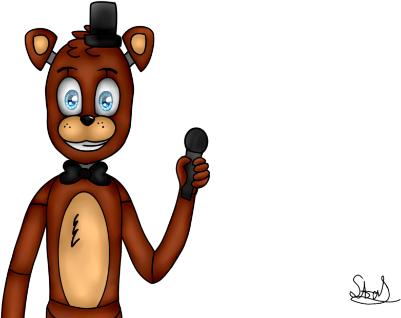 Freddy Fazbear No Background (1210x660), Png Download
