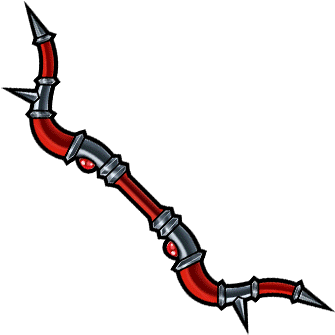 Gear-red Bow Render - Ranged Weapon (380x380), Png Download