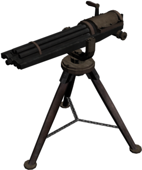 Gatling - Rdr Gatling Gun (640x480), Png Download