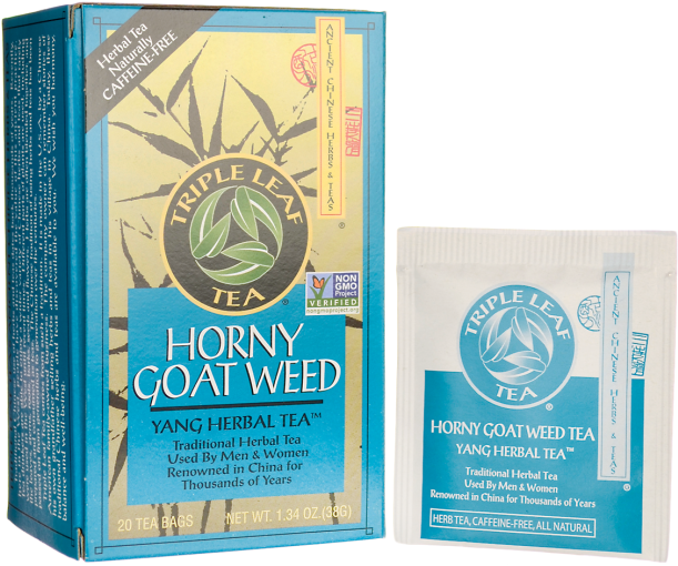 Image Is Loading Triple Leaf Tea Horny Goat Weed Tea - Horny Goat Weed ...