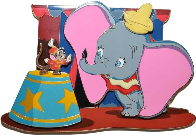 Download Artist Series - Really - Dumbo - Cartoon | Transparent PNG ...