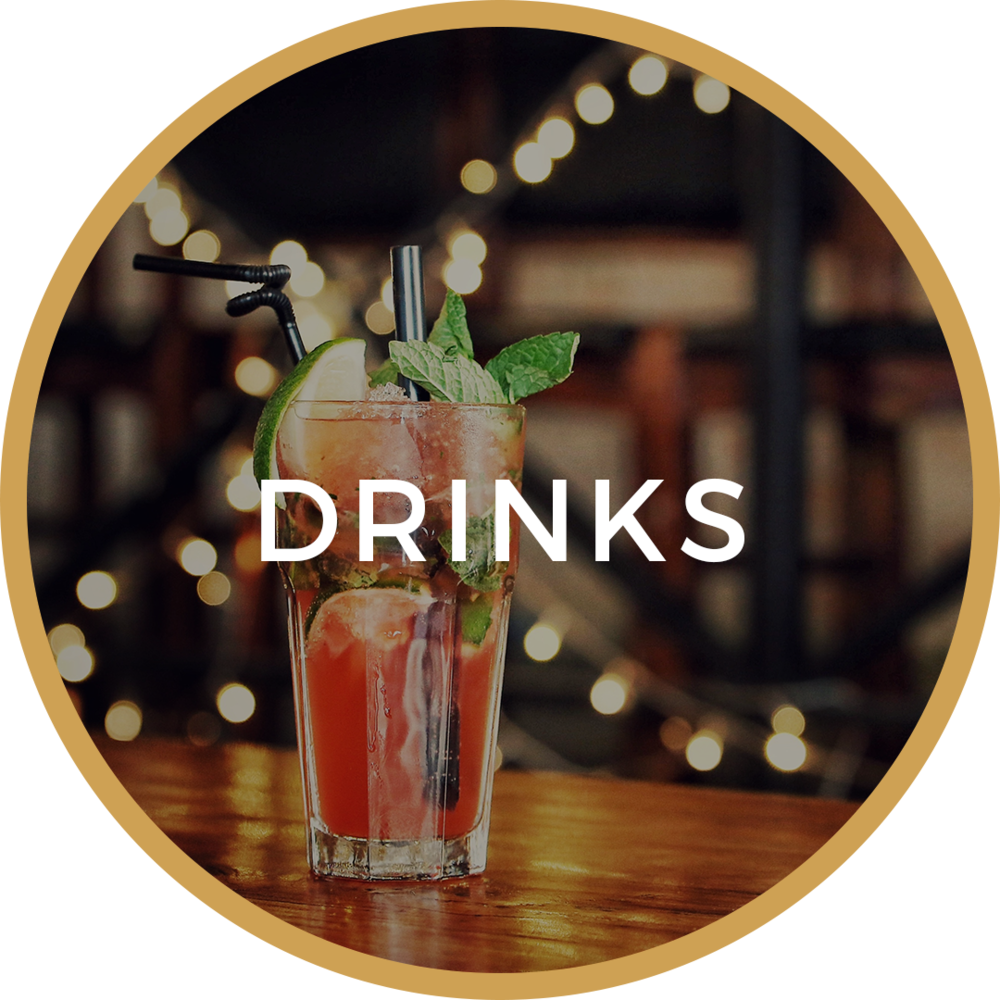 Drinks - Christmas Bar Background (1000x1000), Png Download