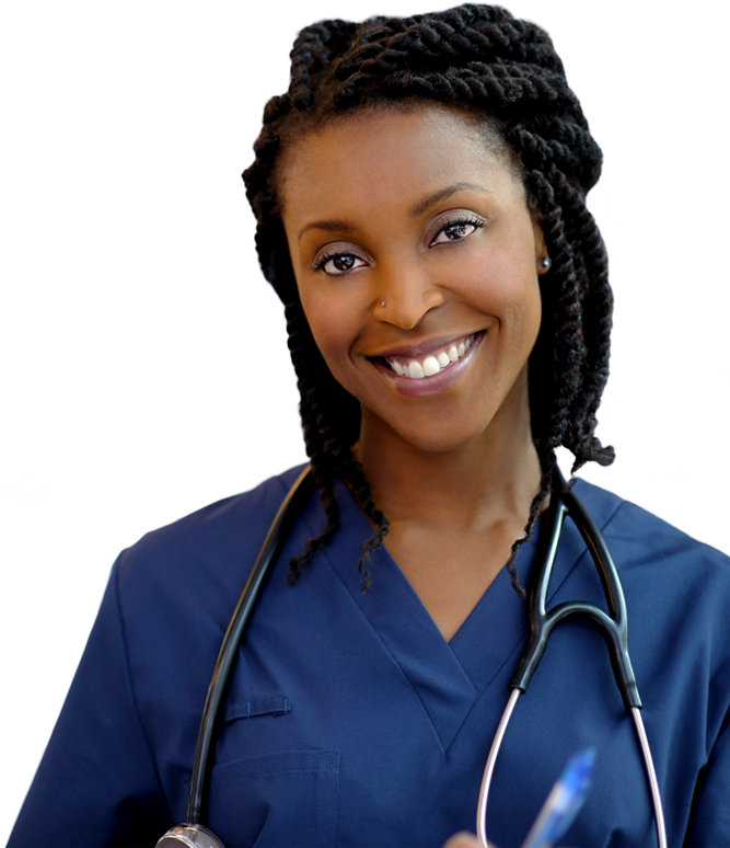 How Can We Help You - Nurse (695x795), Png Download