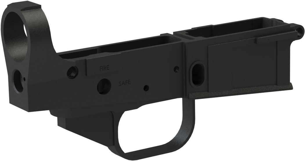 Clipart Transparent Library 1911 Drawing Ar15 Dimension - Trigger ...