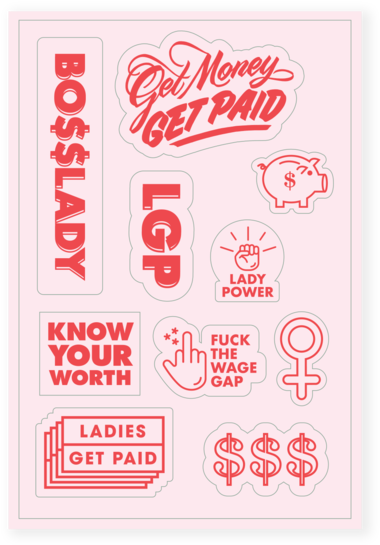 Getmoneygetpaid Stickers (1000x570), Png Download