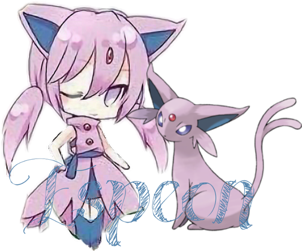 Espeon Sticker (1024x1024), Png Download