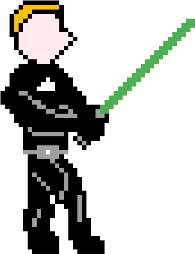 Luke Skywalker - Cartoon (1125x900), Png Download