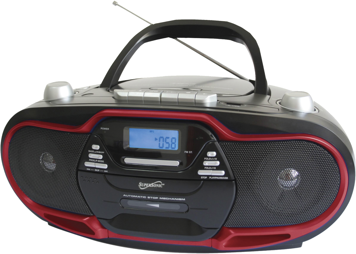 Download Supersonic Portable W Cd - Cd Player | Transparent PNG ...