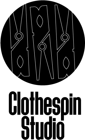 Clothespin Logo - Graphic Design (612x792), Png Download