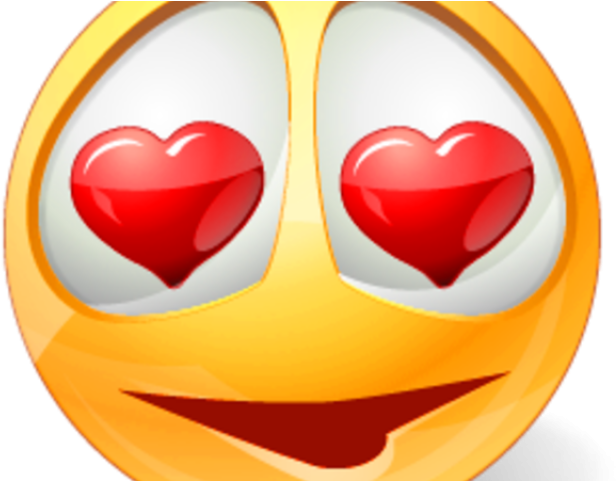 Red Eyes Clipart Angry - Love Emoji Hd (640x480), Png Download