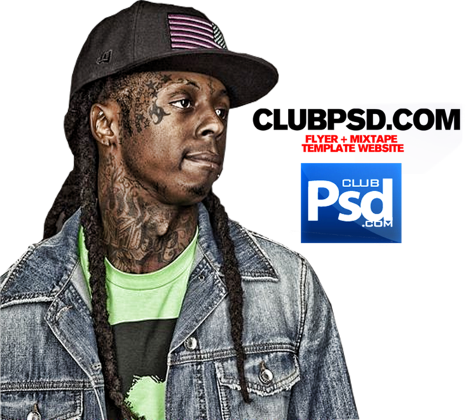 Lil Wayne - Mixtape Psd Model (665x600), Png Download