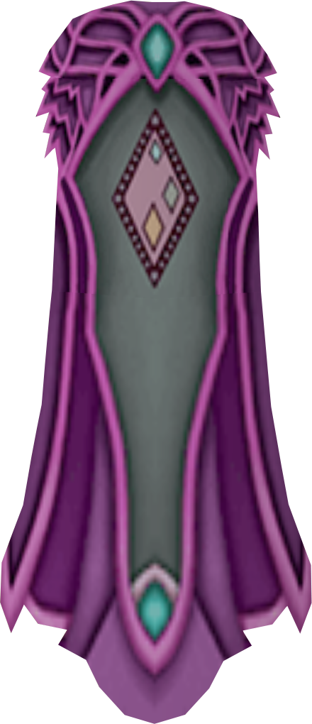 Detailed - Purple Cape Png (440x1020), Png Download