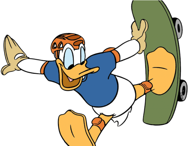 Download Skateboard Clipart Mickey Mouse Clubhouse - Cartoon ...