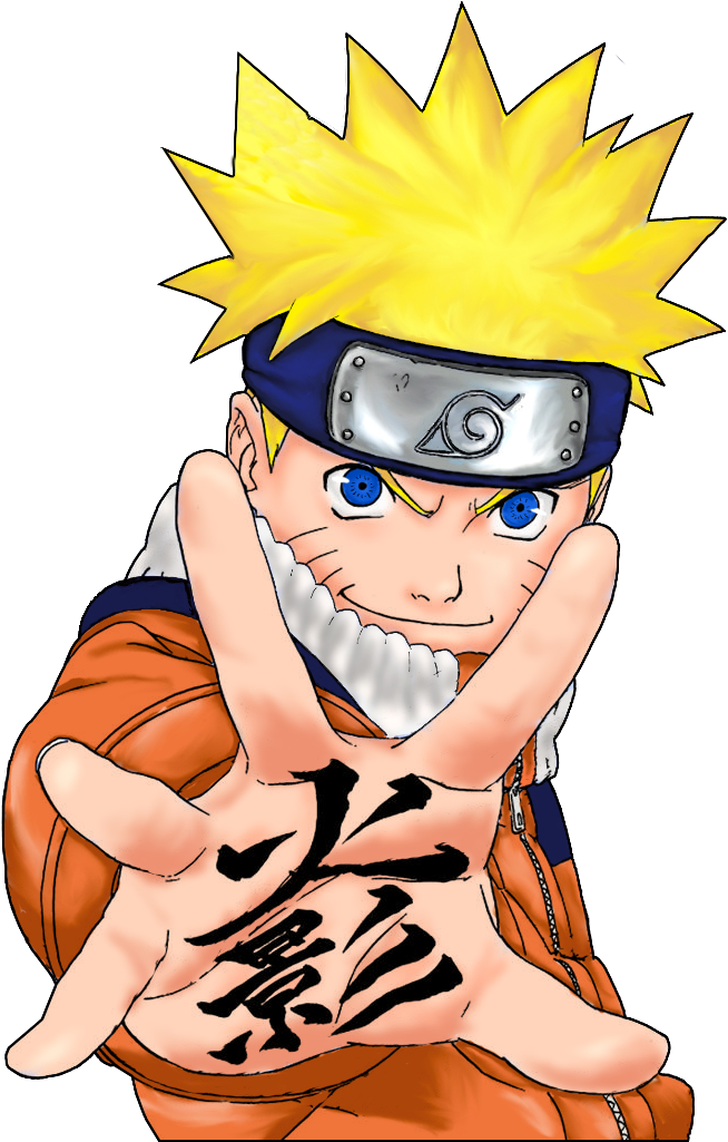 Render Uzumaki Naruto Petit - Naruto Render (755x1024), Png Download