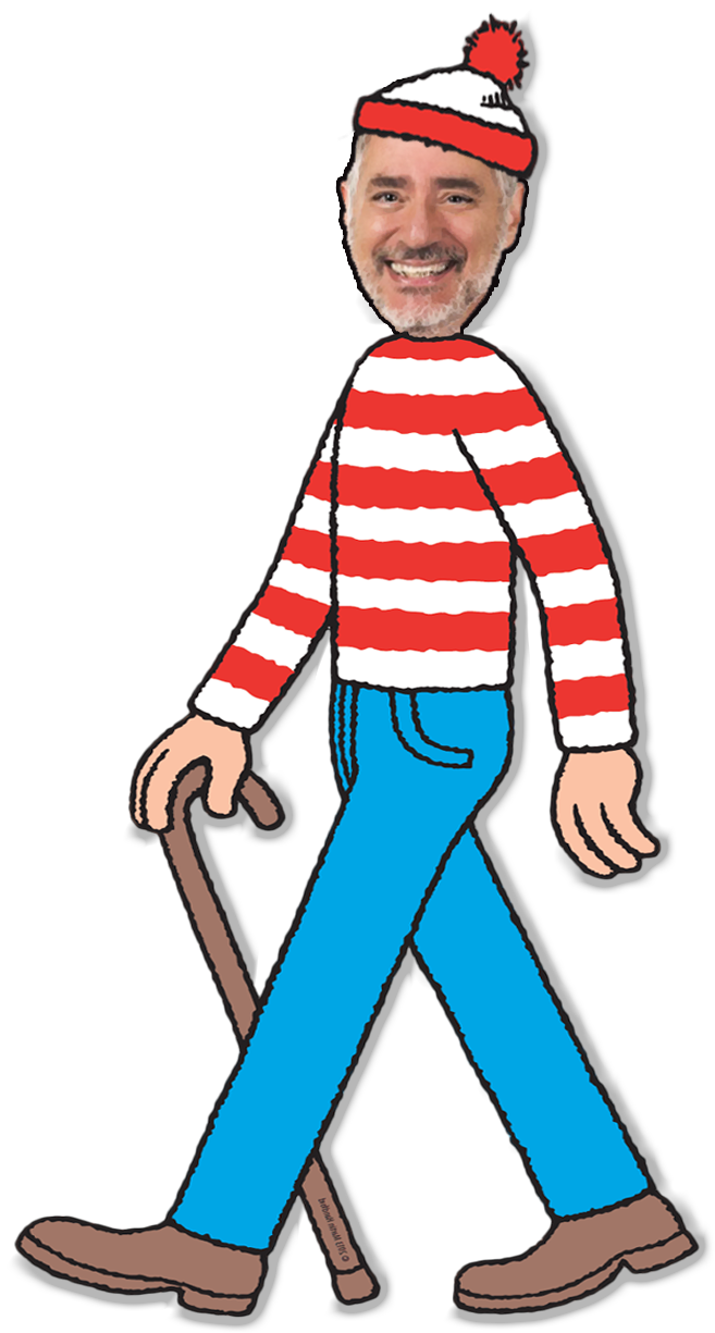 Download 11 Dec Jeff Waldo - Wheres Wally Cut Out | Transparent PNG ...