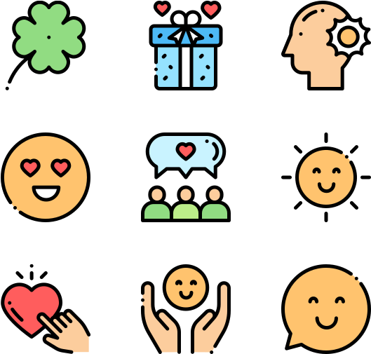 Happiness (600x564), Png Download