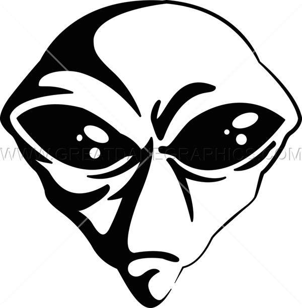 Download Alien Head Transparent - Alien White Transparent Background ...