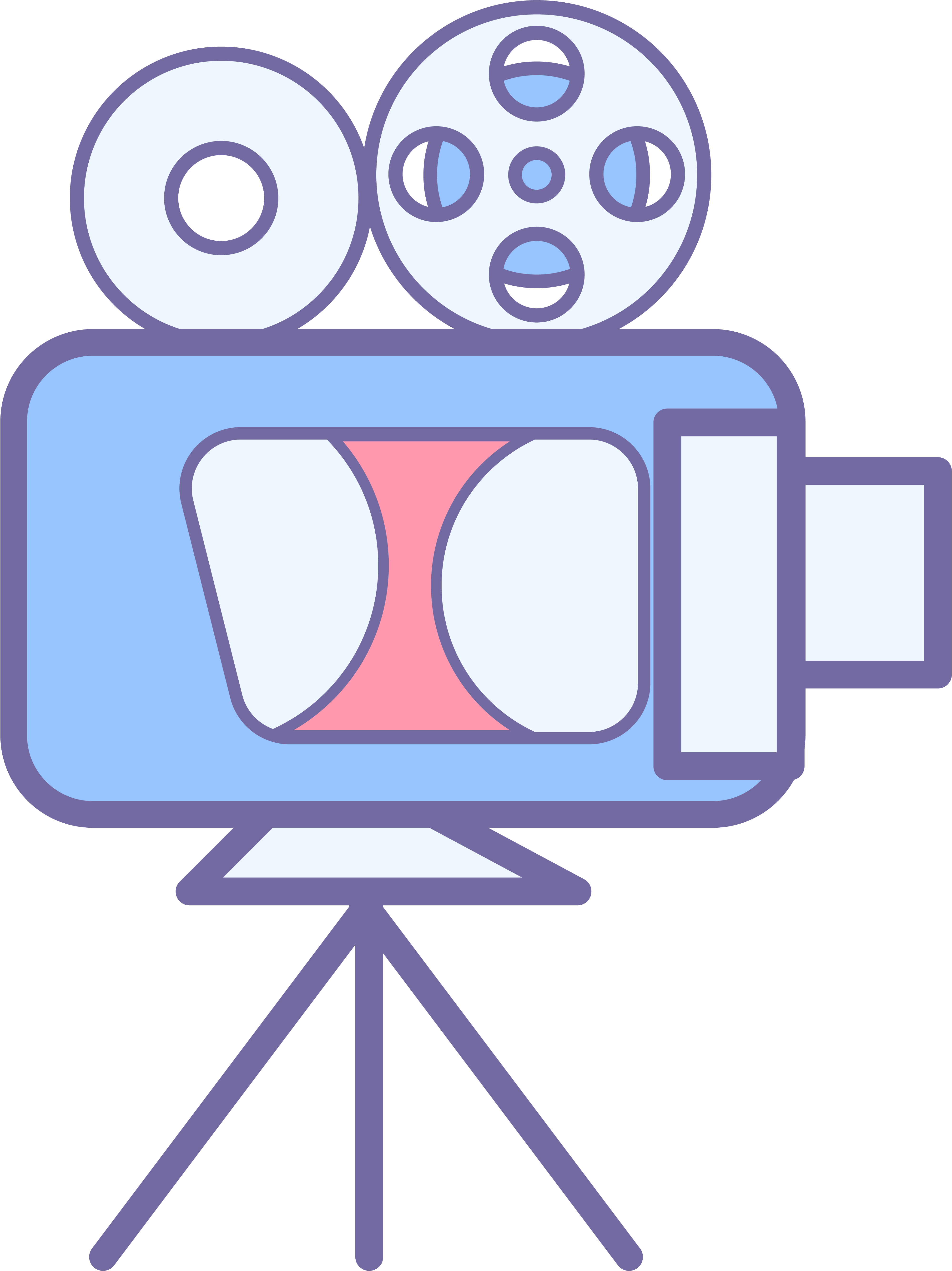 Icon Film Cartoon Vector Png And Image (8334x8334), Png Download