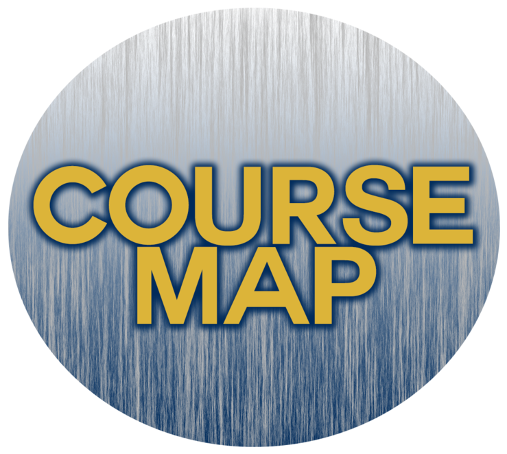 Course Map Box - Circle (1000x667), Png Download