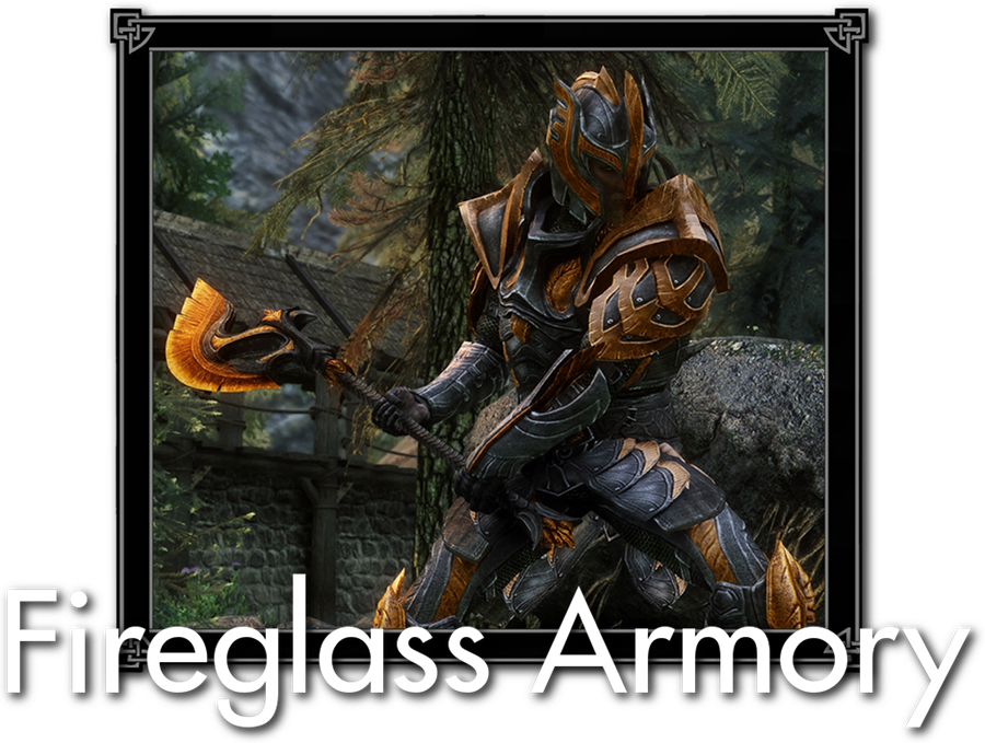 Skyrim Transparent Glass Armor (900x679), Png Download