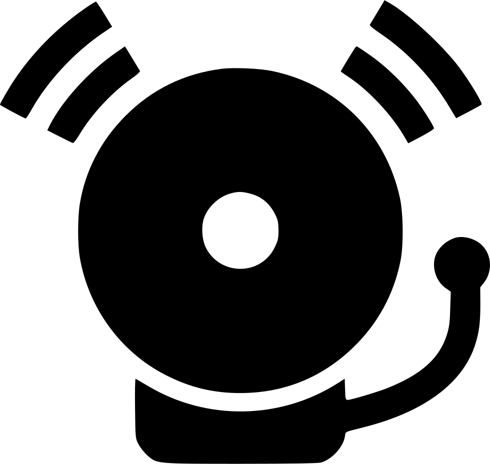 Bell Alarmbuzzerschool Svg Png Icon Free Download Ⓒ - Buzzer Clipart ...