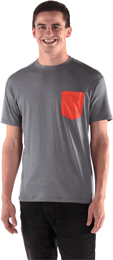 Superlight Nuyarn Merino Pocket T - Man (480x947), Png Download