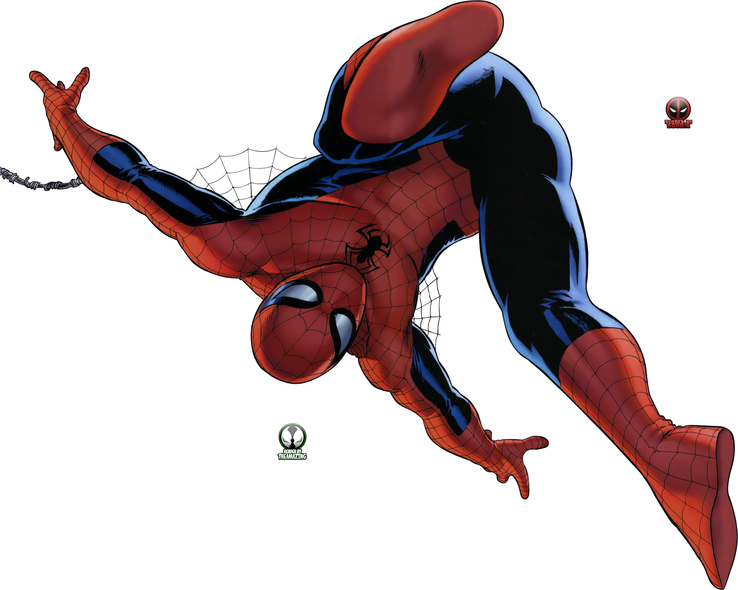 Spiderman Comic Render