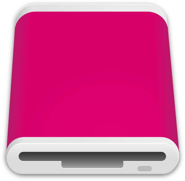 Download This Free Clipart Png Design Of Floppy Disk Drive Pink ...