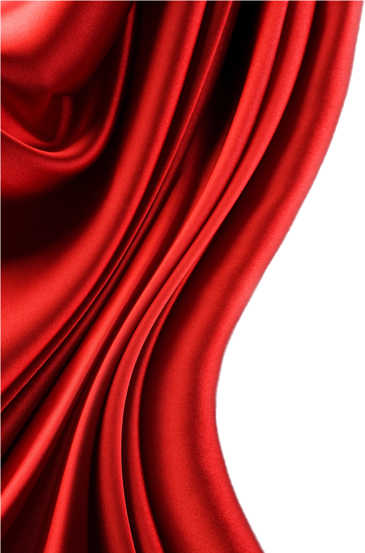 Satin Textile Red Transparent - Satin Png (888x1097), Png Download