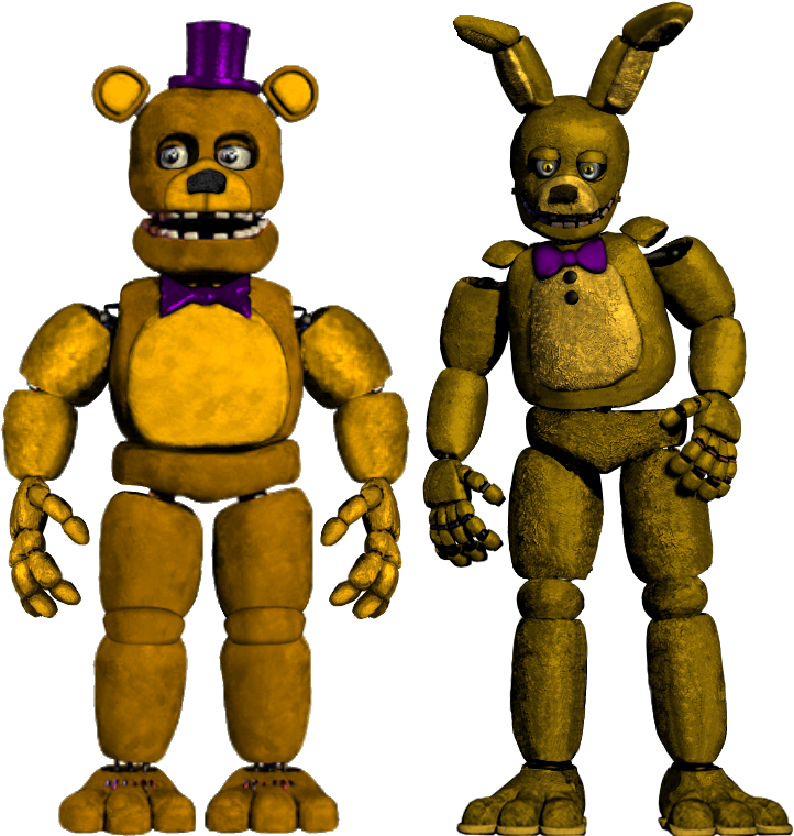 Editstage - Stage 01 Spring Bonnie (768x768), Png Download