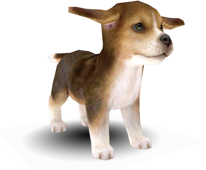 Download Zip Archive - Nintendogs Models (750x650), Png Download