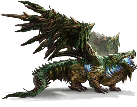 The Ignited Bog - Dragon (690x477), Png Download