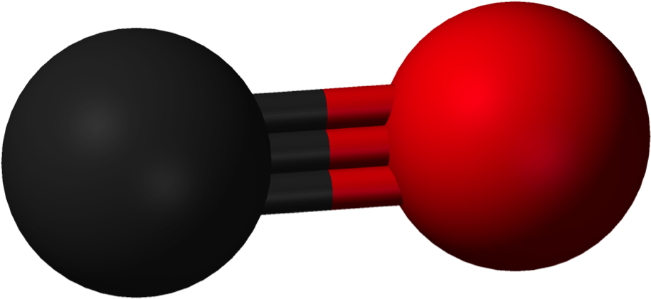 Carbon Monoxide Co Molecule - Carbon Monoxide Molecule Png (1004x509 ...