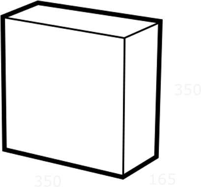 Download Pier Block Lineart Image With Dimensions | Transparent PNG ...